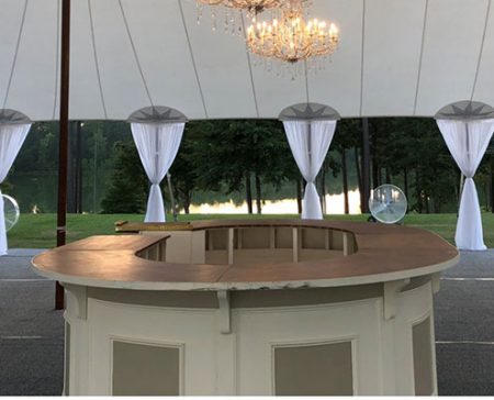 round-wood-bar-2r | Welcome to Lake Oconee Event Company | Tent, Design ...